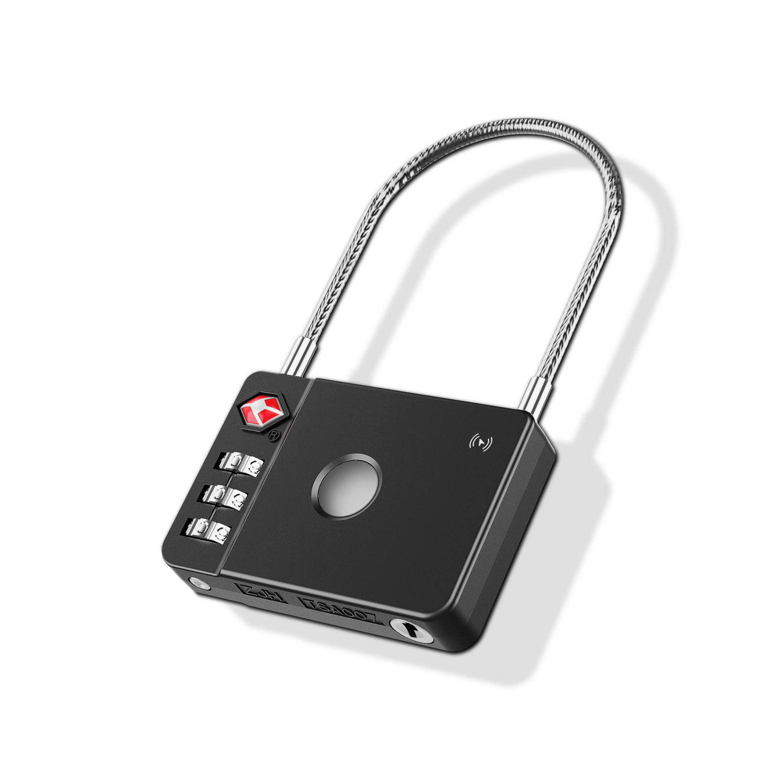 MiLock - TSA Certified Trackable Luggage Lock (Black) – MiLi